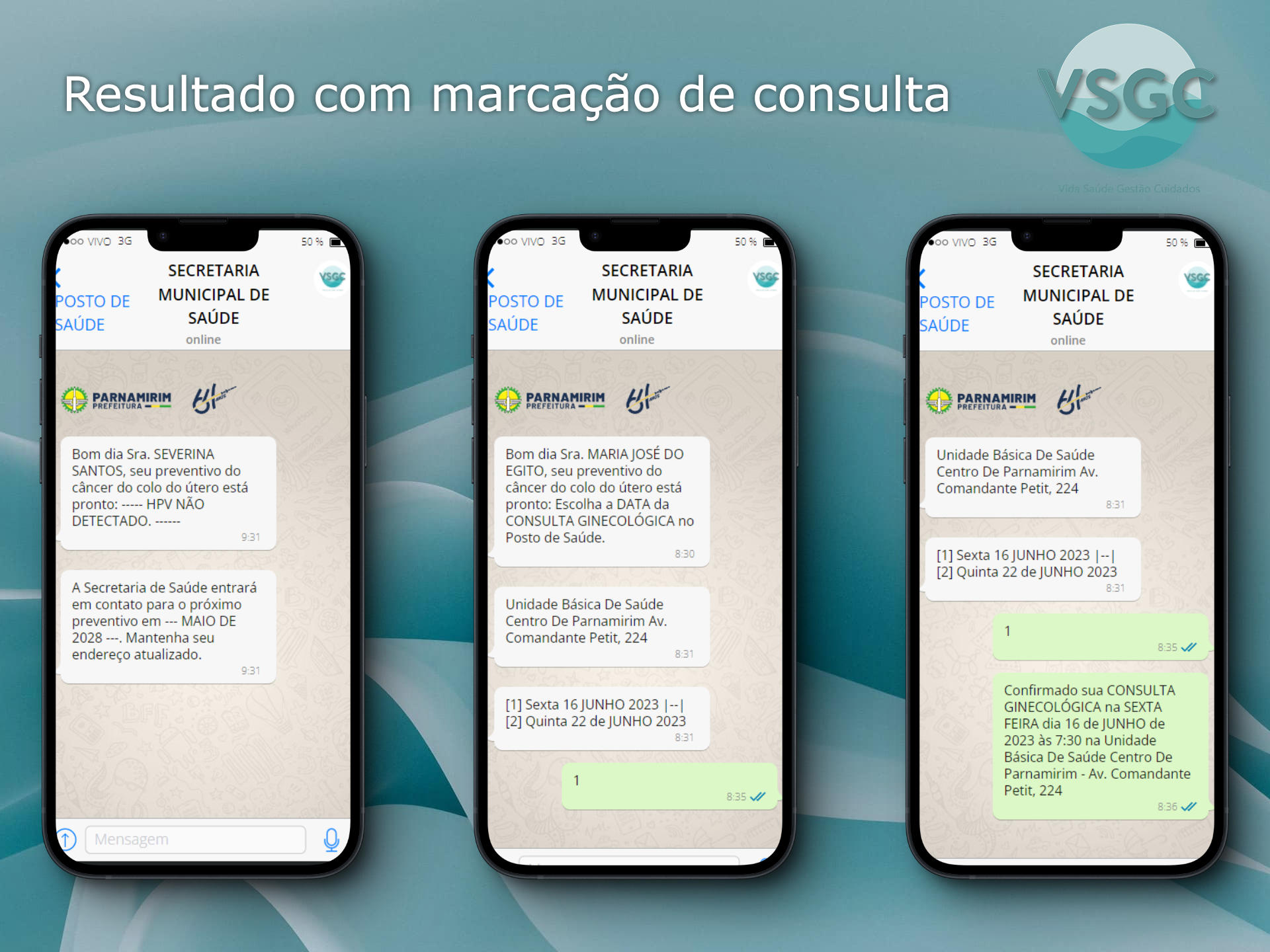Vida, Saúde, Gestão e Cuidados